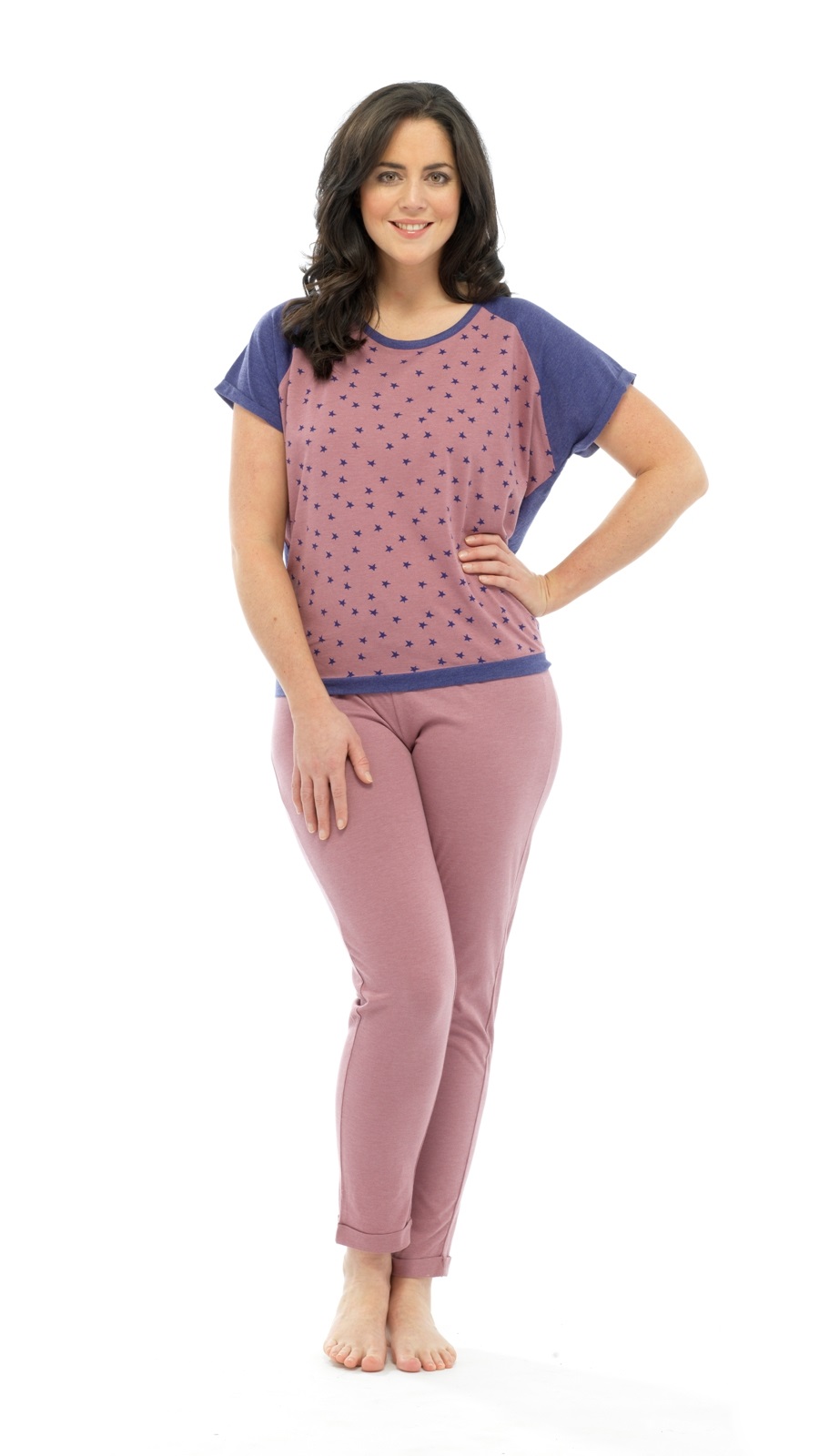 Womens Pyjamas 2 Piece Set Nightwear Short Or Long Ladies Pjs Girls